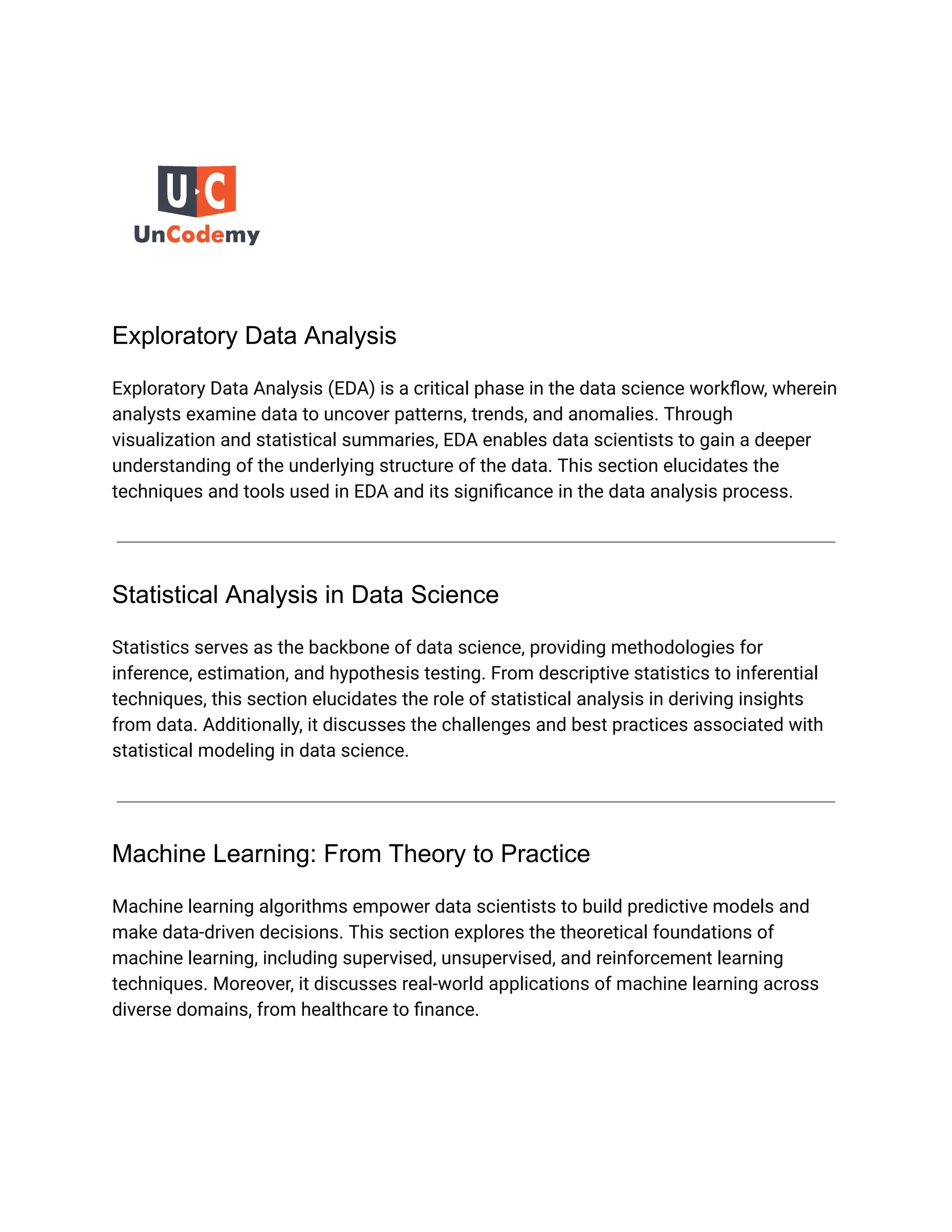Data Science Demystified_ Journeying Through Insights and Innovations | PDF