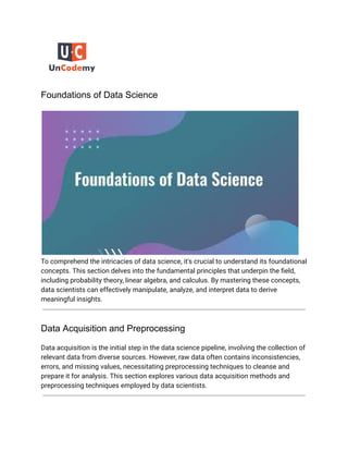 Data Science Demystified_ Journeying Through Insights and Innovations | PDF
