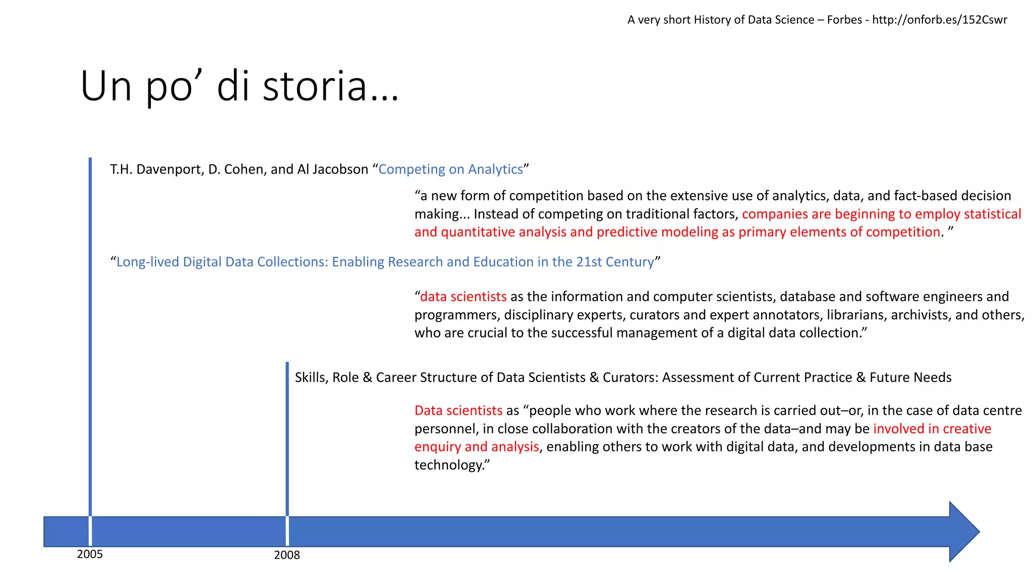 Data science e machine learning | PPT