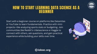 Data Science for Beginners | IABAC | PDF