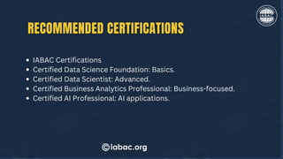 Data Science for Beginners | IABAC | PDF