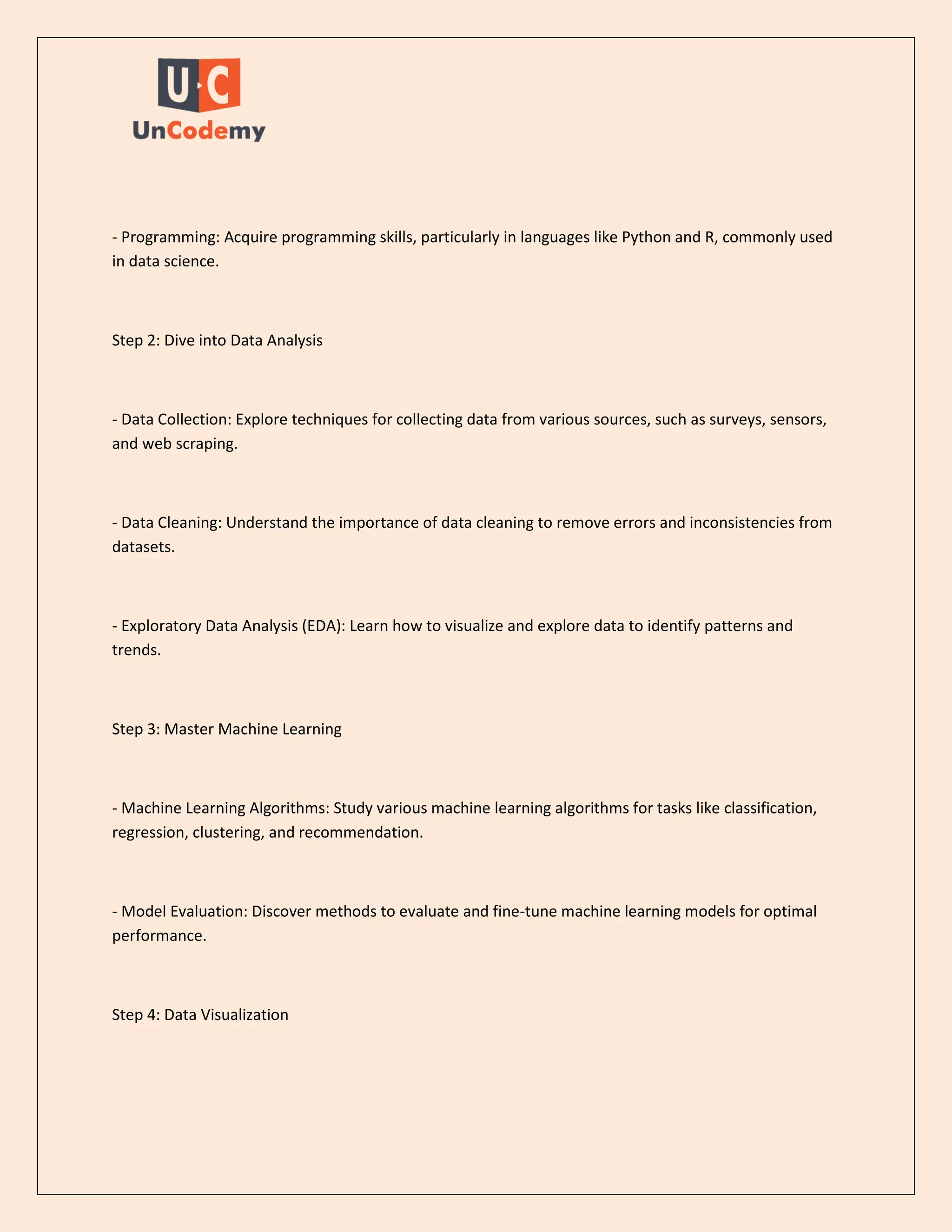 Data Science for Beginners: A Step-by-Step Introduction | PDF