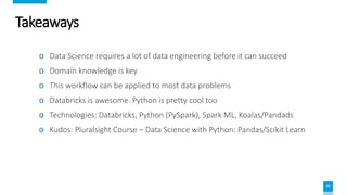 Data Science for Dummies - Data Engineering with Titanic dataset + Databricks + Python | PPTX