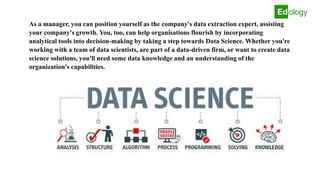 Data Science for Managers | PPTX | Business | Business and Finance