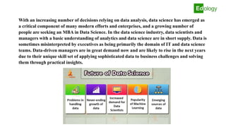 Data Science for Managers | PPTX | Business | Business and Finance