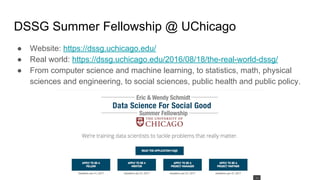 Data Science for Social Good | PDF