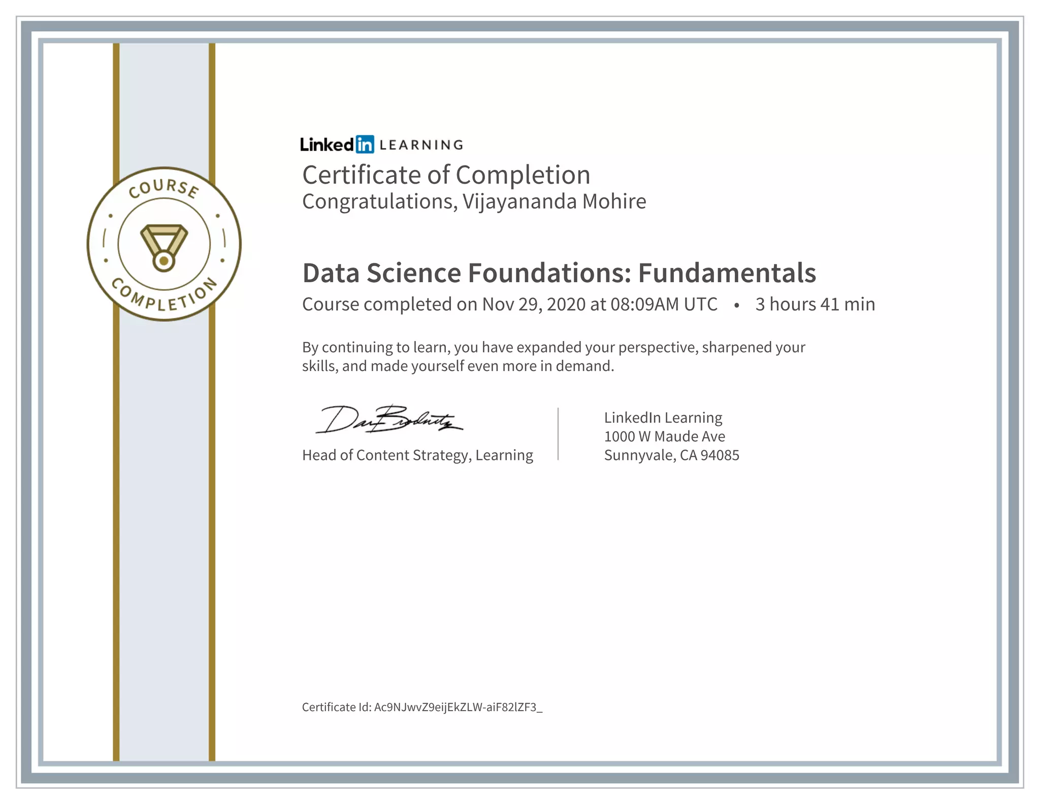 Data science foundations fundamentals | PPT