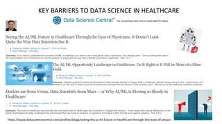 Healthcare Innovation and Transformation - Dr. Ken Yale | PPT