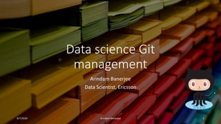 Data science Git management | PPT