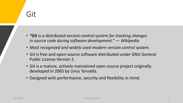 Data science Git management | PPT
