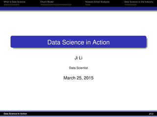 Data science in_action | PPT