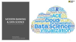 Data science in finance industry | PPTX