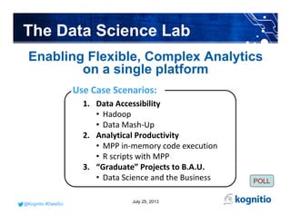 Data science lab enabling flexibility | PDF | Databases | Computer Software and Applications