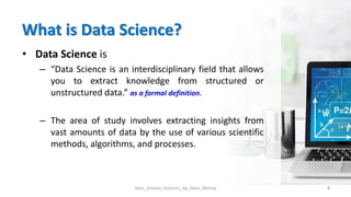 Data science lecture1_doaa_mohey | PPT | Free Download