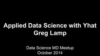 Applied Data Science: Building a Beer Recommender | Data Science MD ...