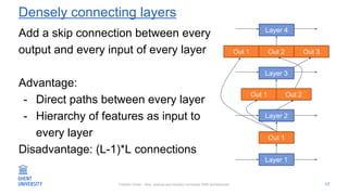 Skip, residual and densely connected RNN architectures | PPT