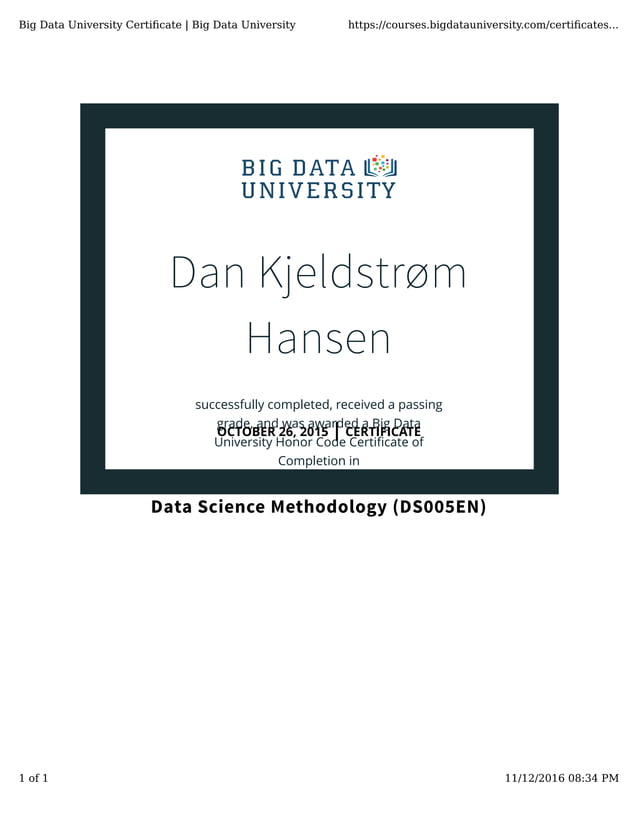 Data science methodology | PDF