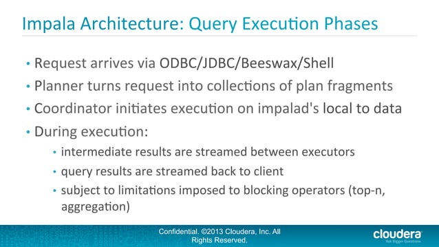 Cloudera Impala: A modern SQL Query Engine for Hadoop | PDF | Databases | Computer Software and ...