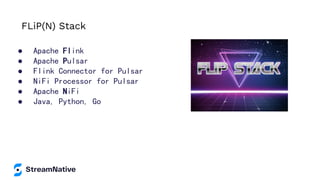 Data science online camp using the flipn stack for edge ai (flink, nifi, pulsar) | PPT