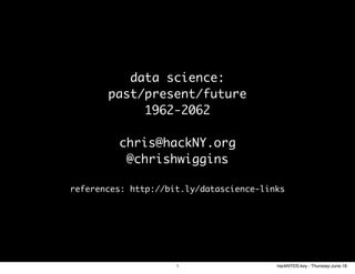 data science: past, present, and future | PPT