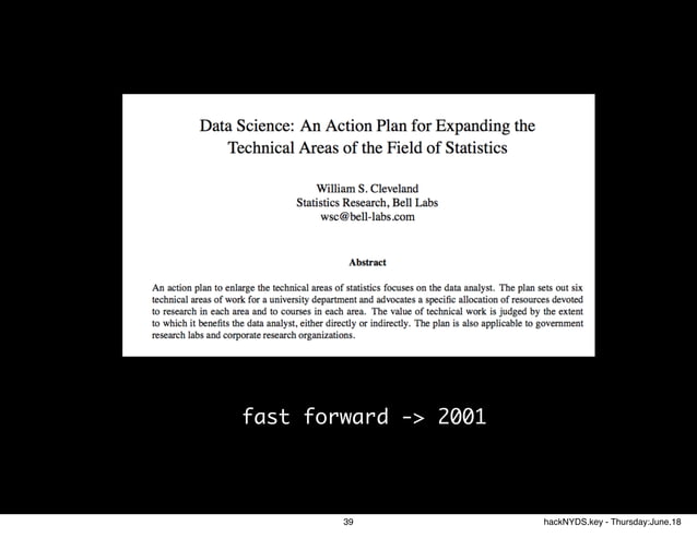 Data Science Past Present And Future Pdf