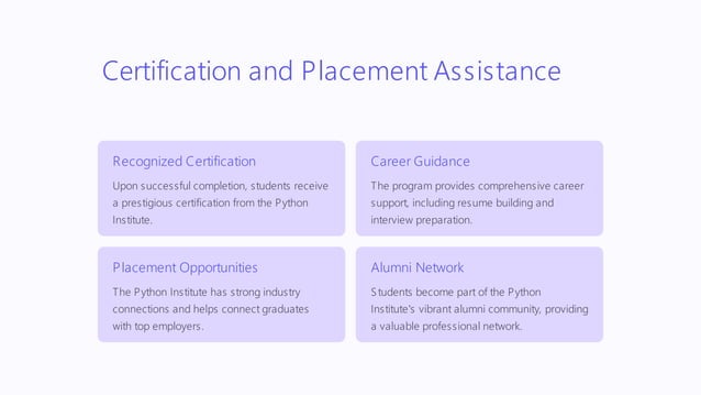 DATA SCIENCE python training certification | PPT