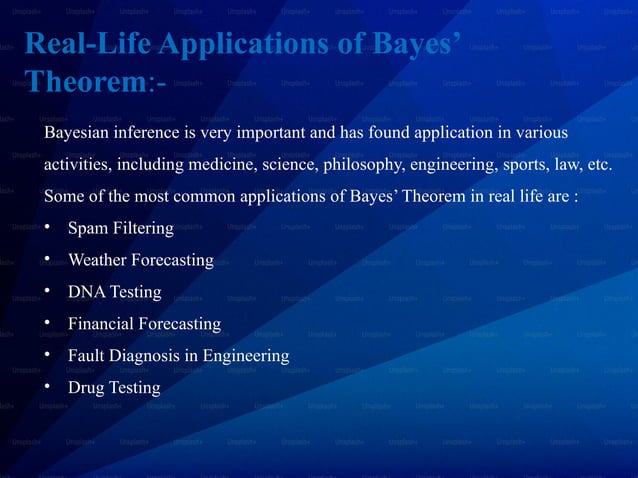 Bayer's Theorem Naive Bayer's classifier | PPT