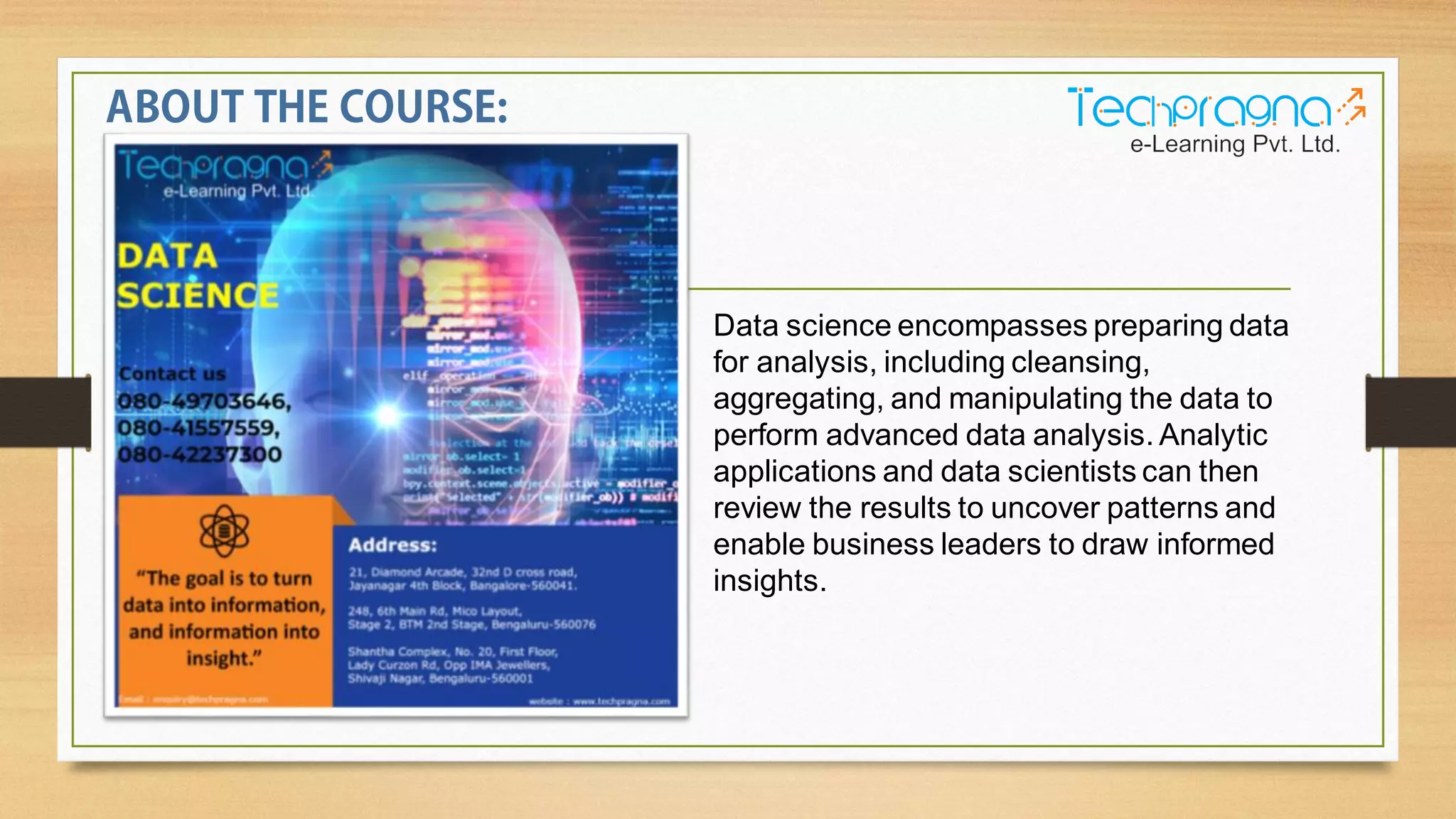 Data science presentation | PPT