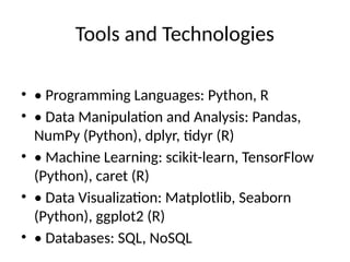 Introduction to Data science for Match teachers | PPT