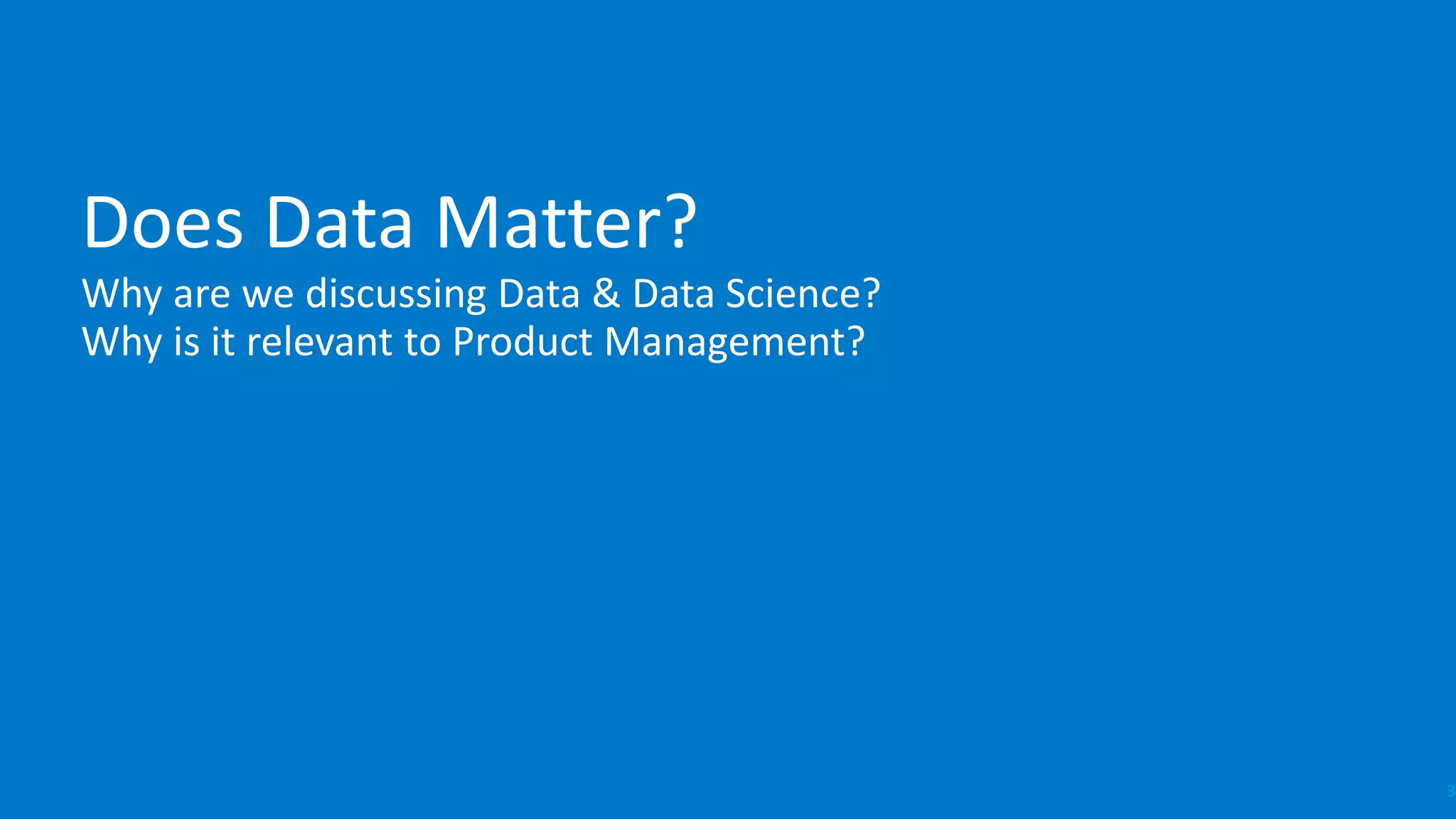 Data Science, Personalisation & Product management | PPTX