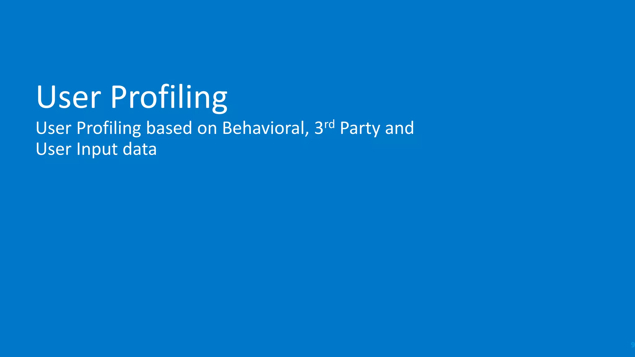 Data Science, Personalisation & Product management | PPTX