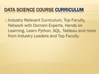 Data sciences course pdf | PDF