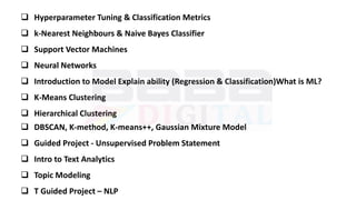 Data Science Syllabus | PPT