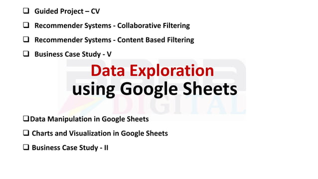 Data Science Syllabus | PPT
