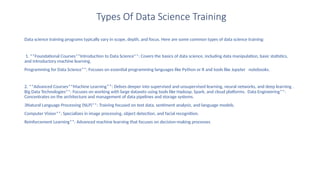 Data Science Training in chandigarh | PPT