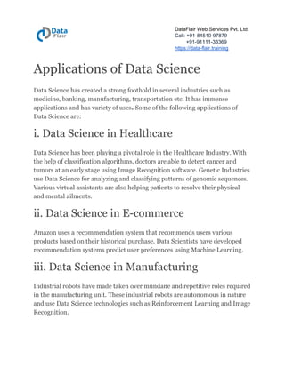 Data science tutorial | PDF
