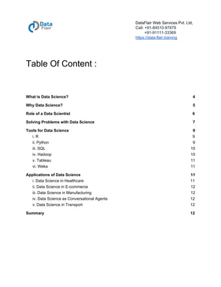 Data science tutorial | PDF