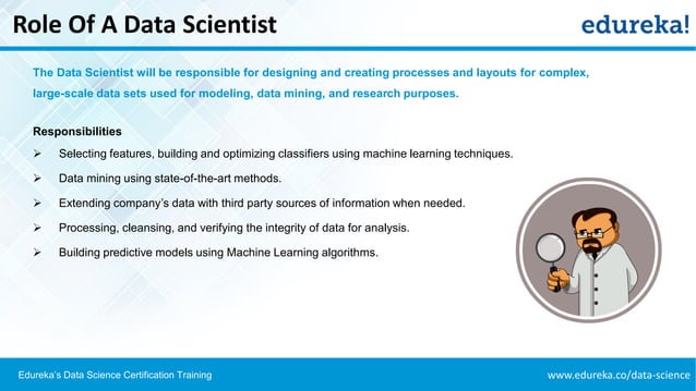 Data Science Tutorial Introduction To Data Science Data Science Training Edureka Pdf