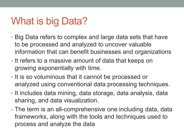 data science unit 2 bigdata introduction .pptx
