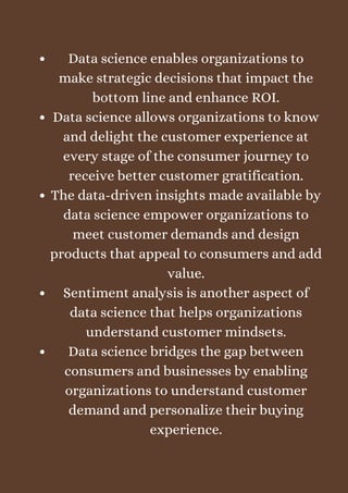 Data Science Use Cases in Retail & Healthcare Industries.pdf | Retail ...