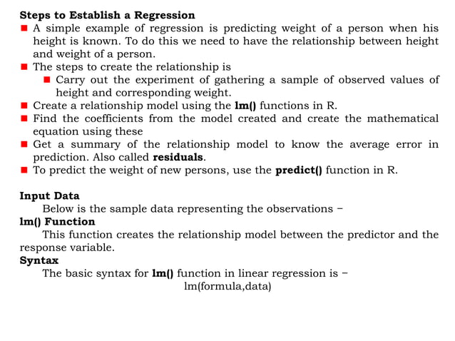 DataScienceUsingR-Dr.P.Rajesh.PRESENTATION | PPT