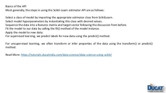 Data Science Using Scikit-Learn | PPT