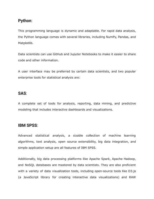 Python para Manual de Ciência de Dados | PDF