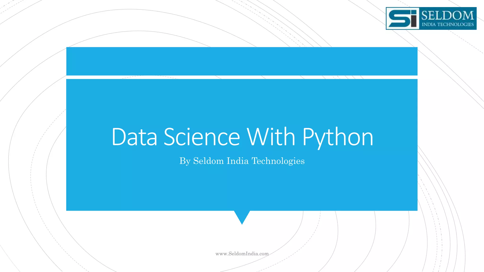 Data Science With Python Ppt