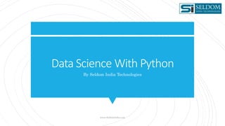 Data science with python | PPT