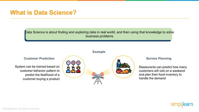 Data Science With Python | Python For Data Science | Python Data Science Course | Simplilearn | PPT