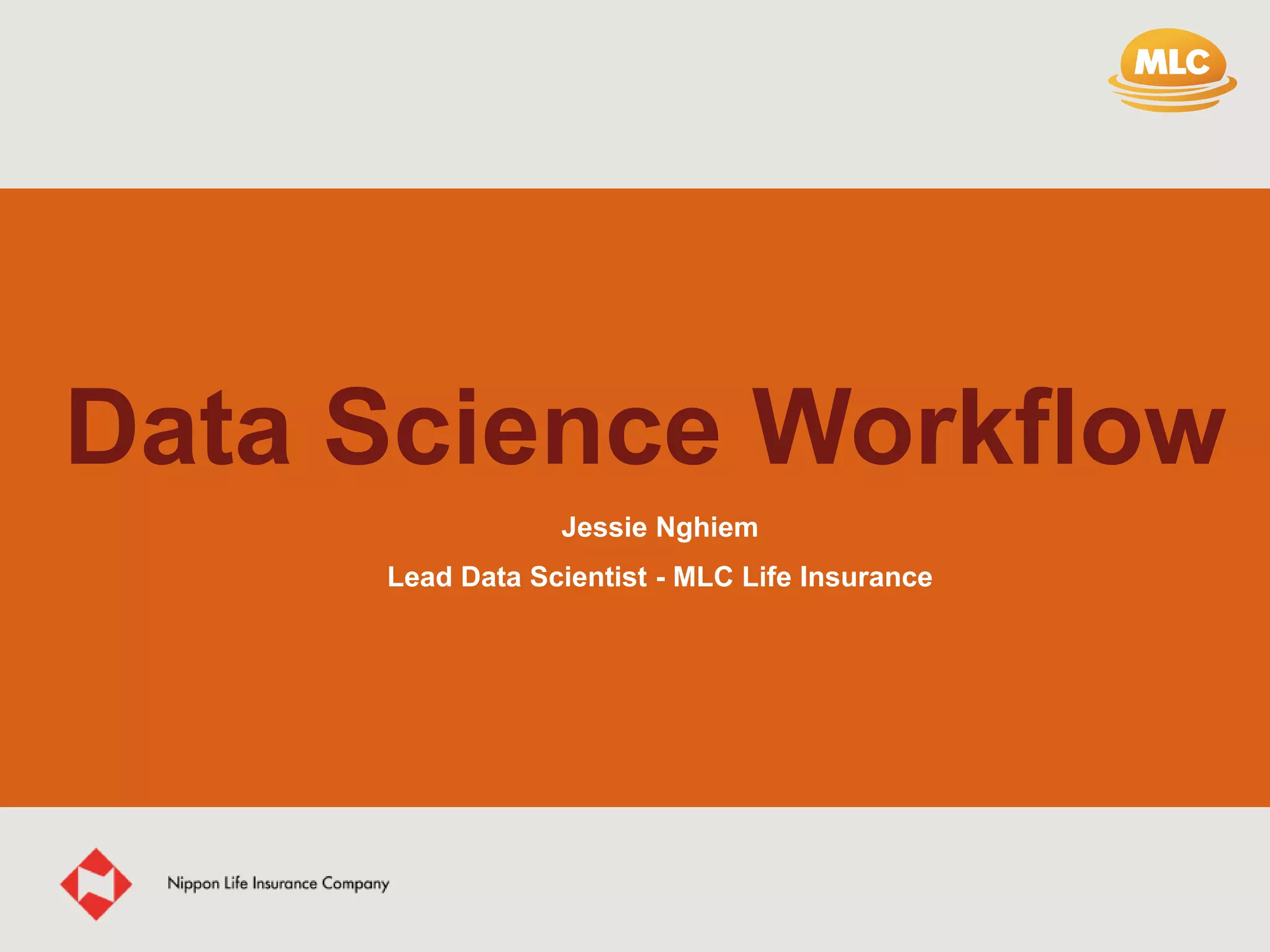 Data Science Workflow V11 Pptx Databases Computer Software And