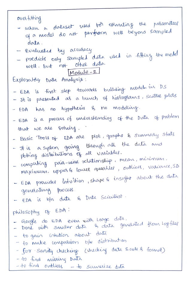 Data Science module 1 basics of data science | PDF