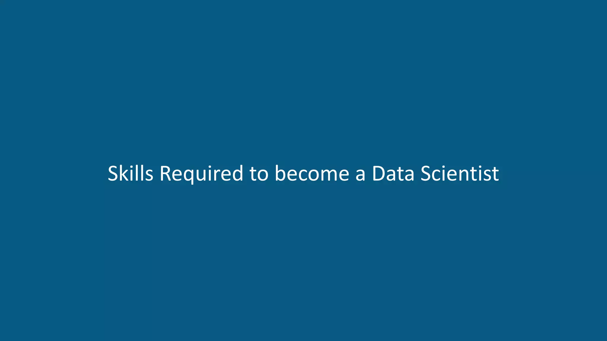 Data Scientist Roles and Responsibilities | Data Scientist Career ...
