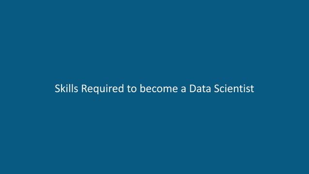 Data Scientist Roles and Responsibilities | Data Scientist Career ...